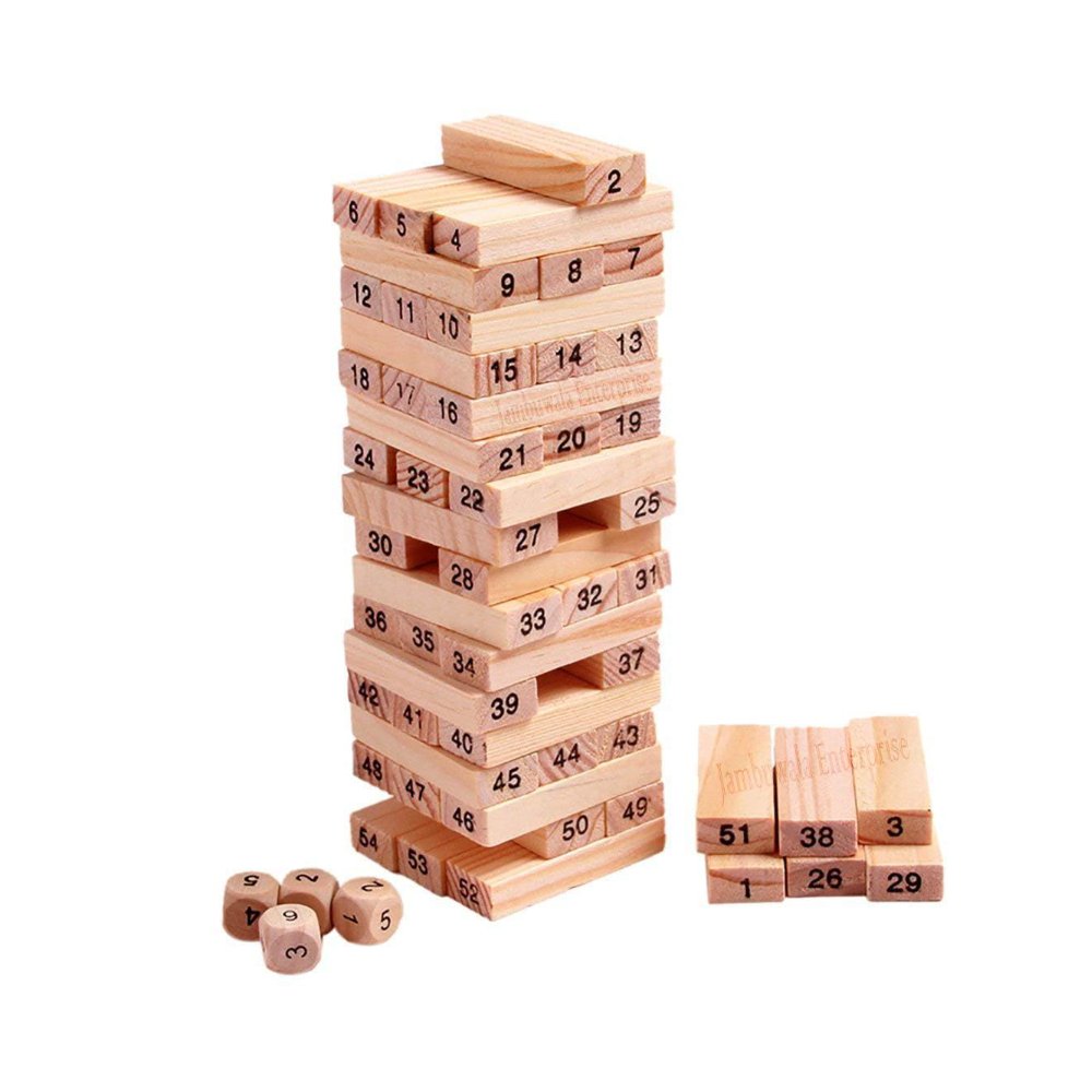 Small Wooden Jenga Blocks - The JDR Stores